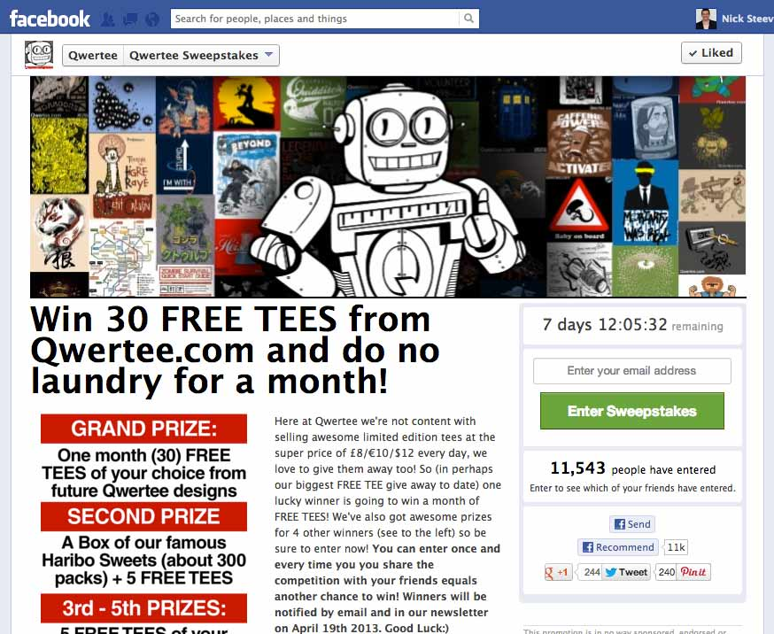 Facebook Contests – The best (and legal) ways to run them - Digital ...